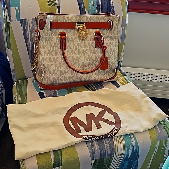 MICHAEL Michael Kors | Bags | Michael Kors Signature Hamilton Bag ...